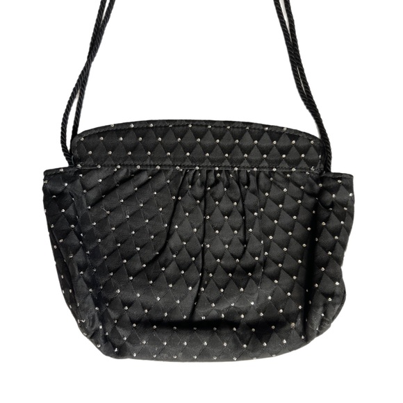 Victoria Needlework | Bags | Vintage Victoria Needlework Black Silver ...